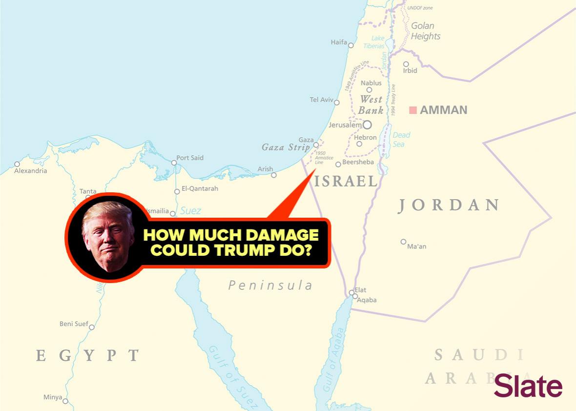 Trump and the Israeli-Palestinian conflict. What could go wrong?