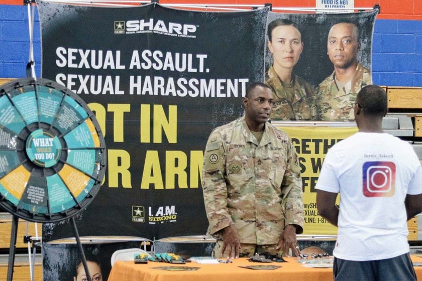 The Army’s new sexual harassment training looks promising.