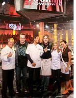 NBC's atrocious Celebrity Cooking Showdown.