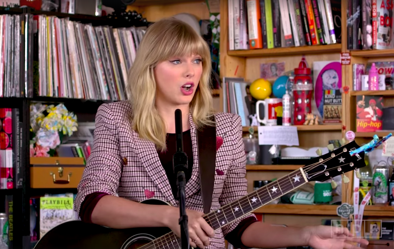 Hear Taylor Swift's Tiny Desk Concert renditions of "Lover," "All Too ...