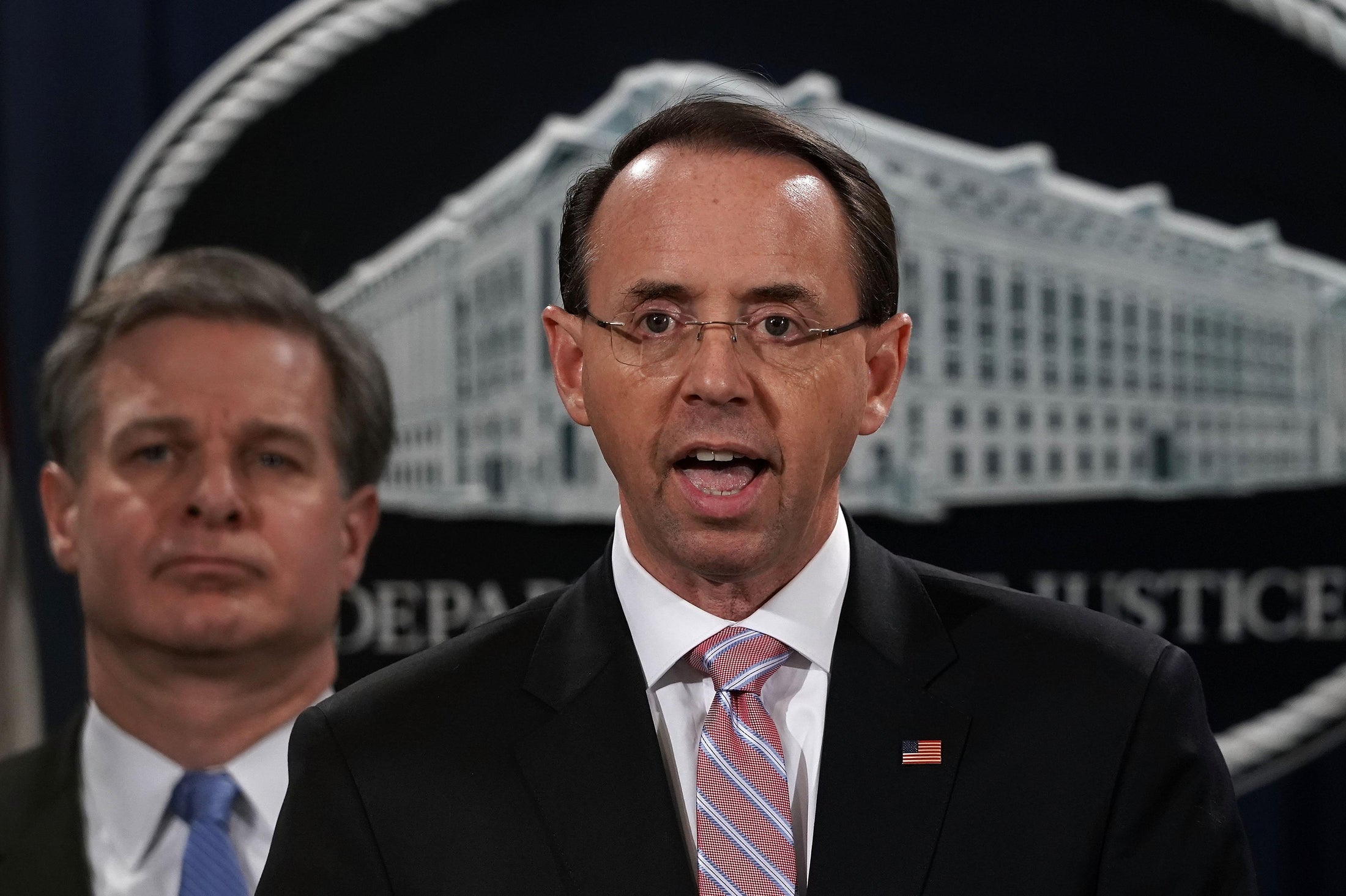 Rod Rosenstein will resign after William Barr is confirmed, according ...