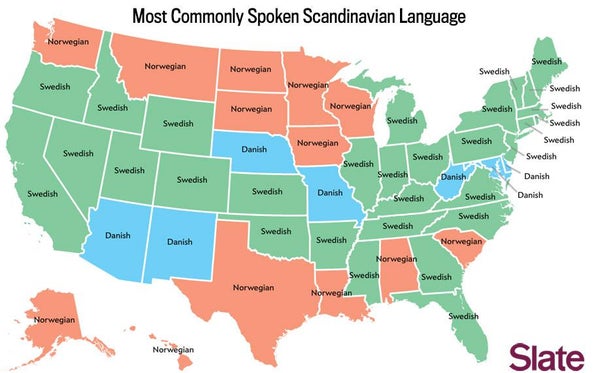 Language map: What’s the most popular language in your state?