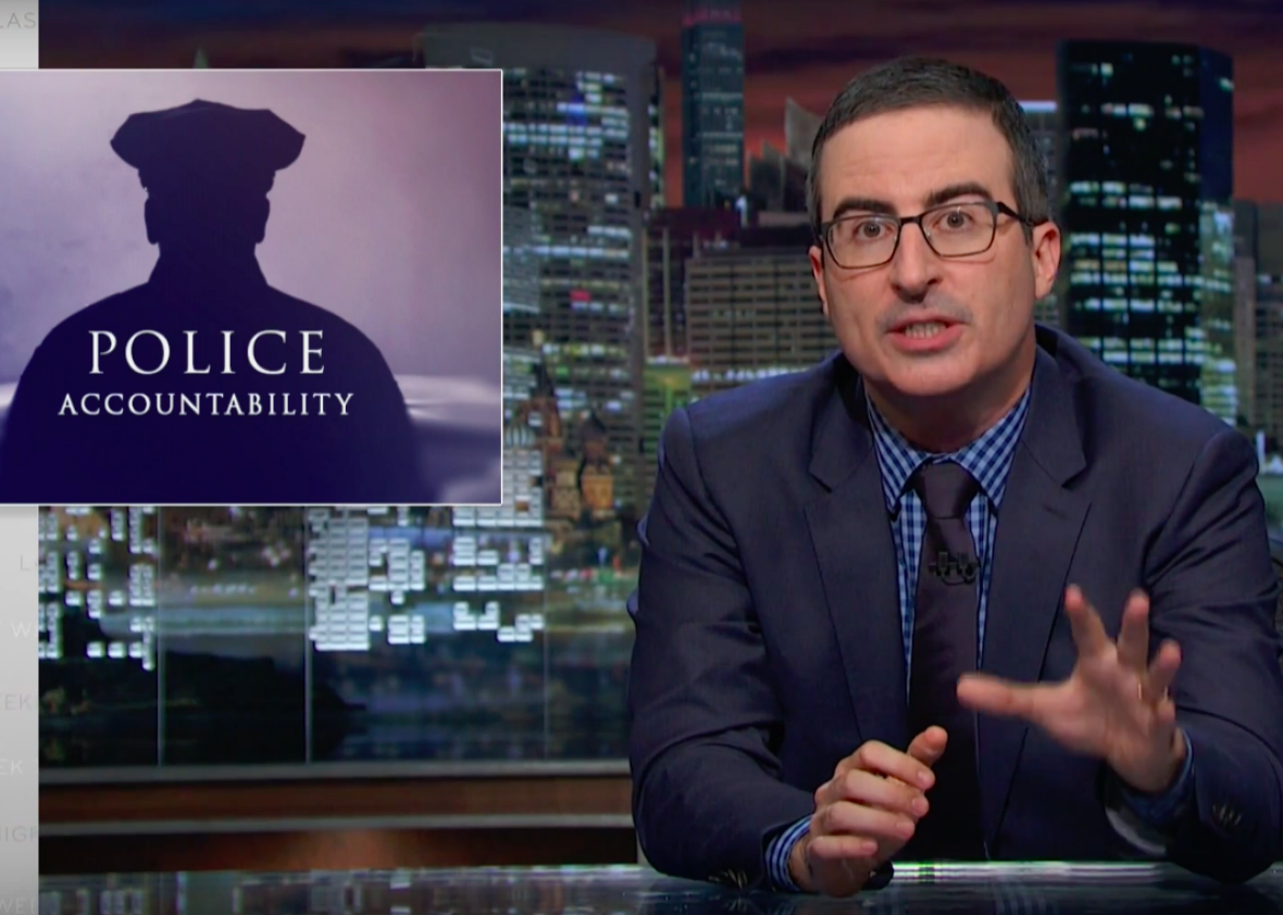 John Oliver discusses police violence and accountability (VIDEO).