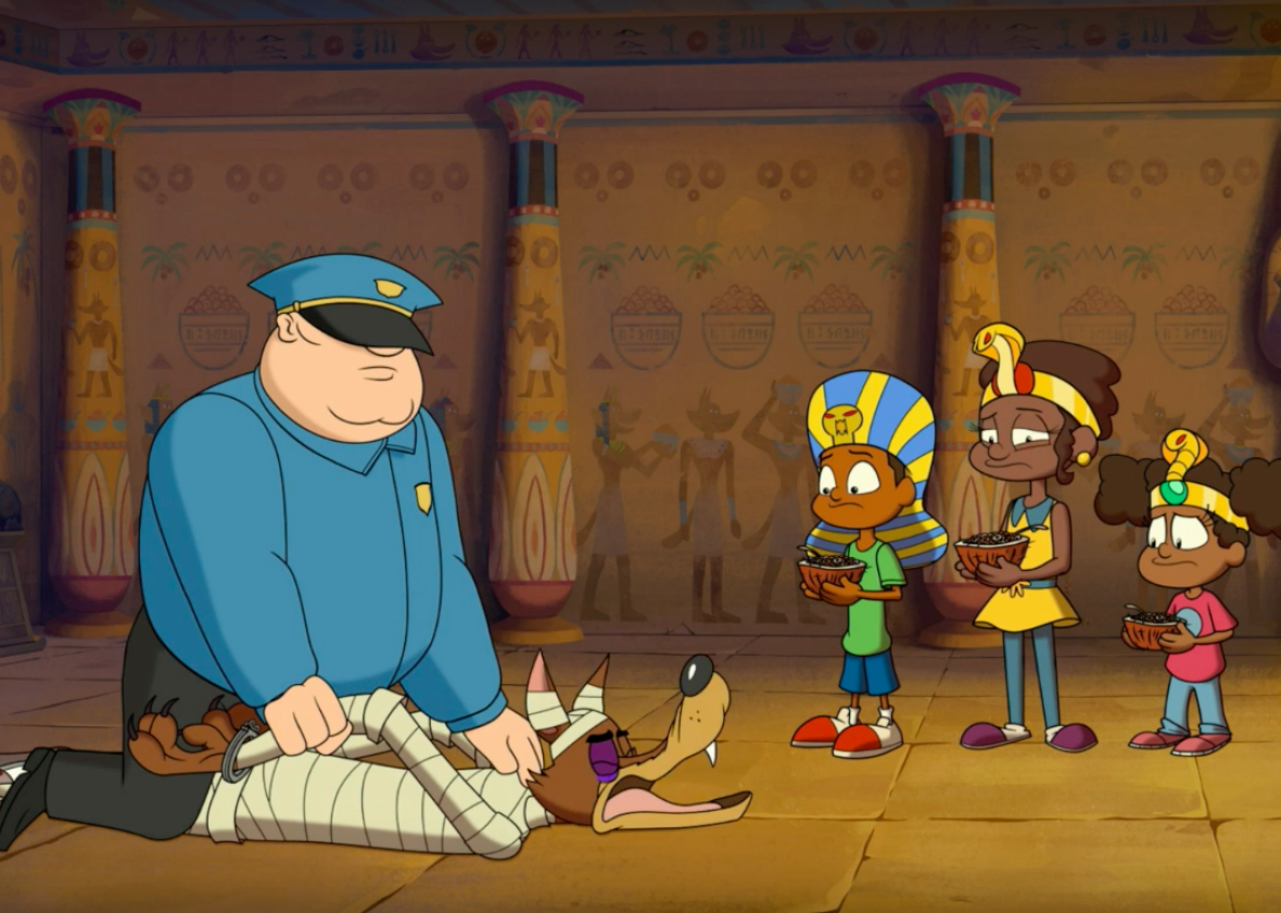 Atlanta aired a Coconut Crunchos Cereal commercial about police ...