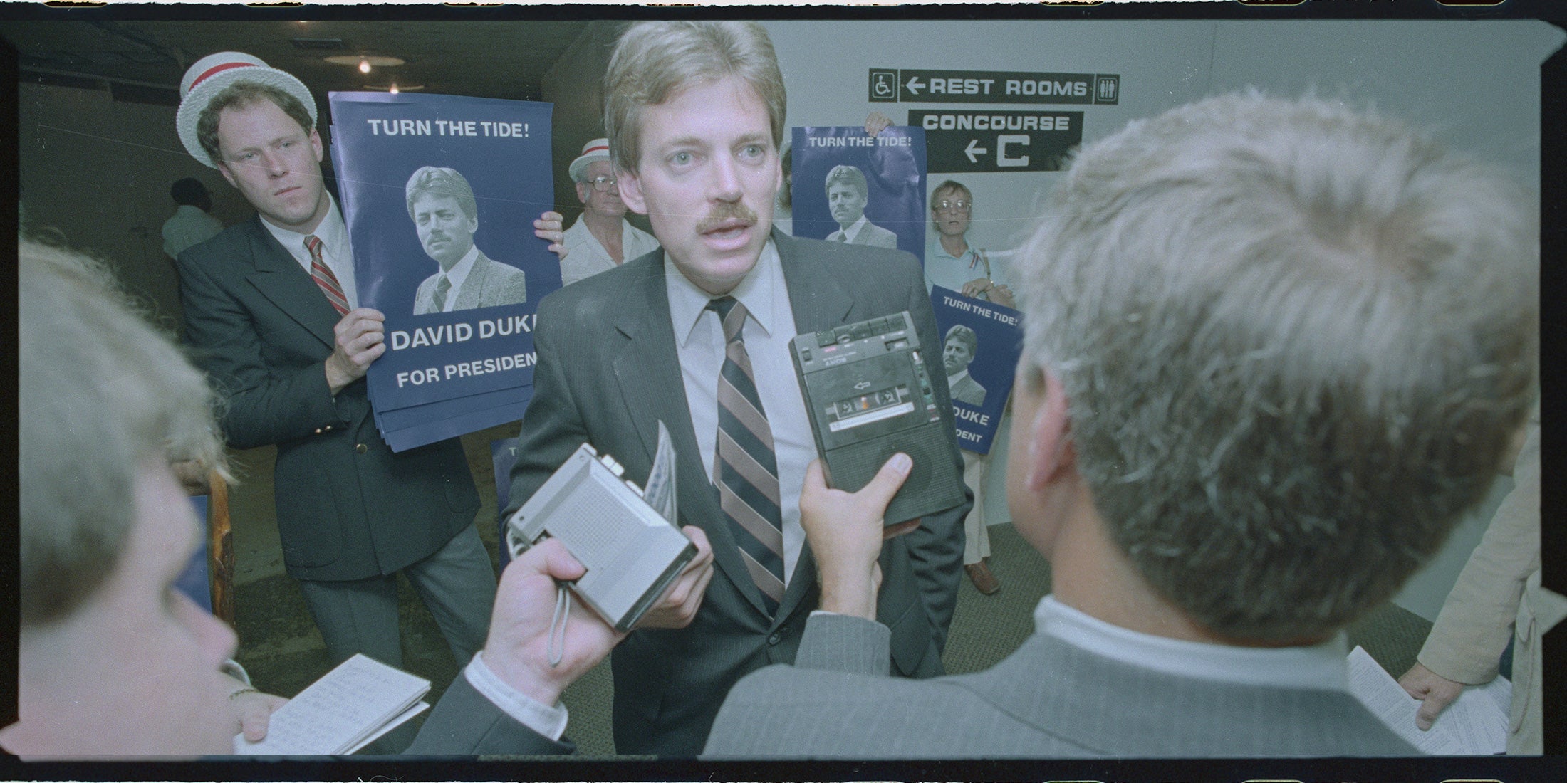 David Duke's political rise started in Forsyth County.