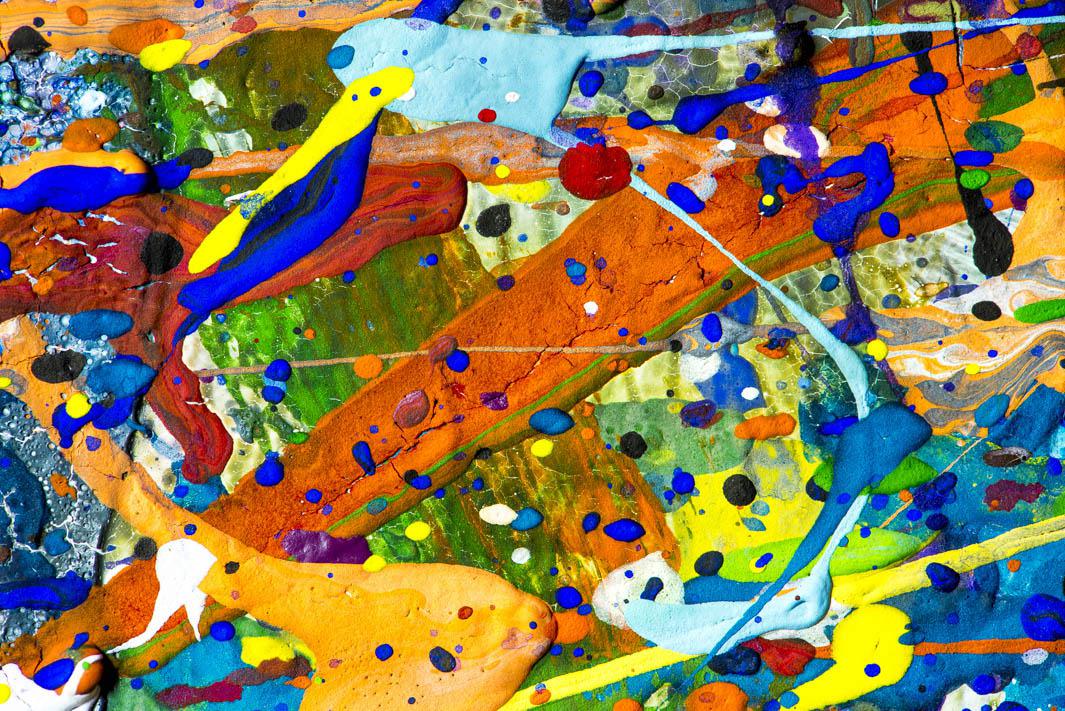 Steven Hirsch photographs paint splatter at the Portland Child Art ...