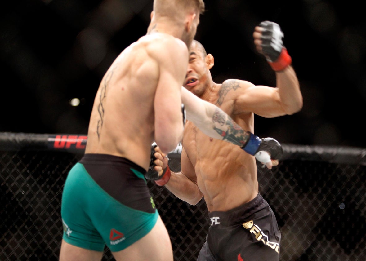 Video: Conor McGregor sets UFC record by knocking out opponent in 13 ...