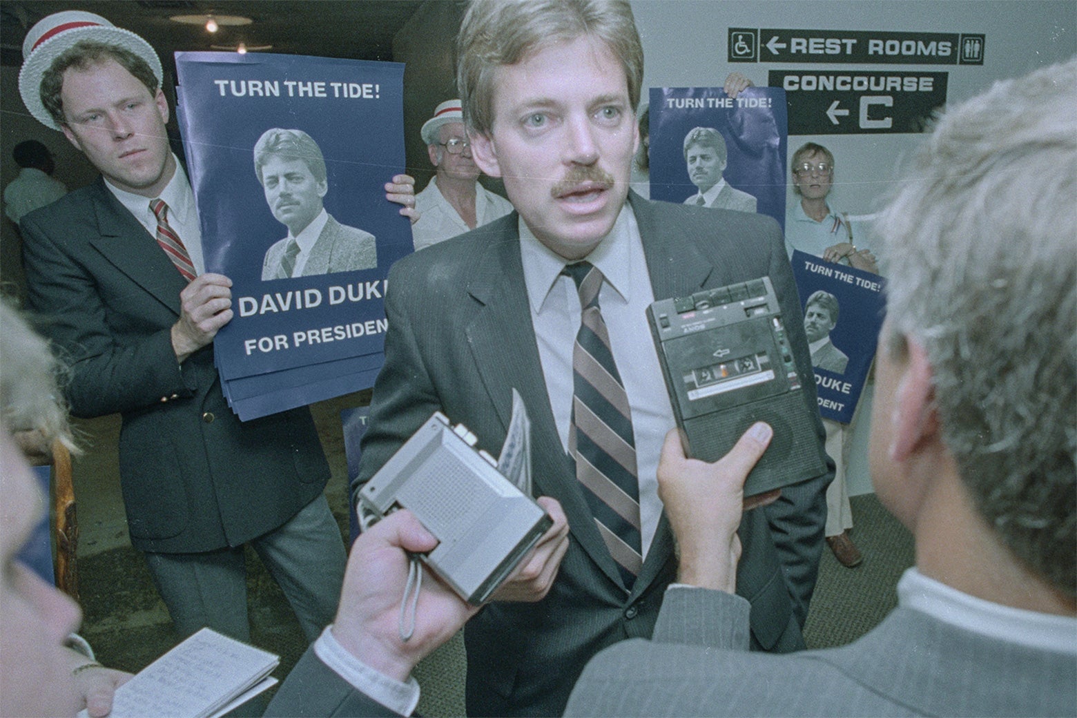 David Duke's political rise started in Forsyth County.