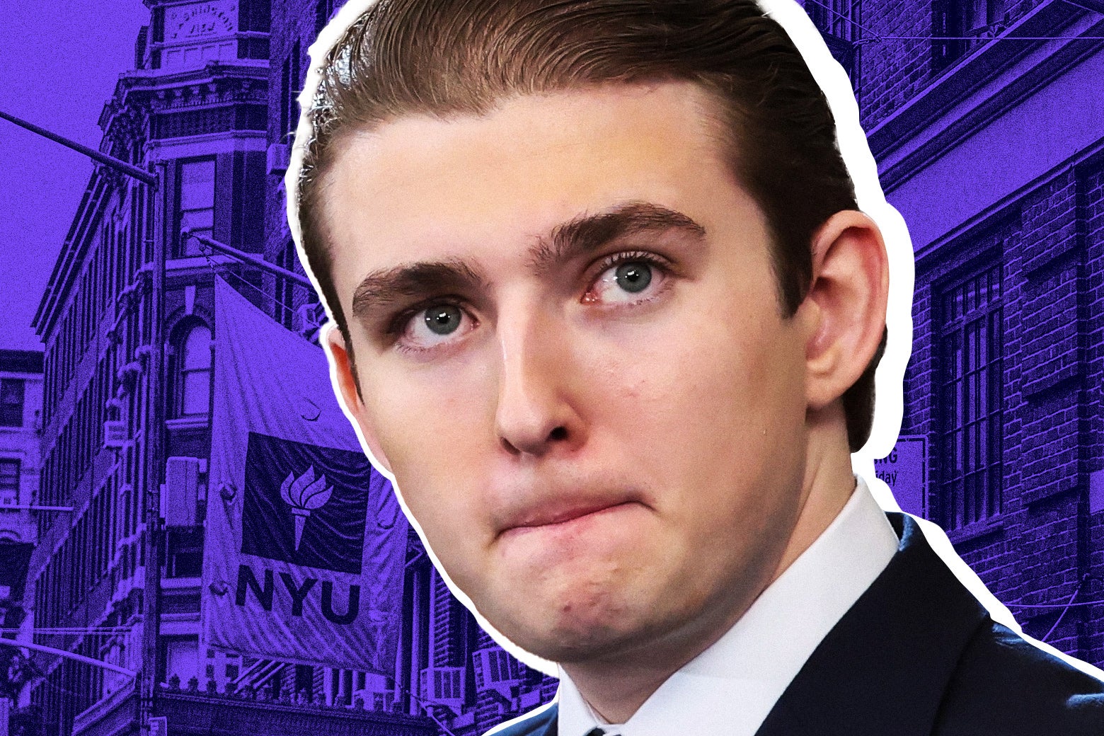 Trump news: We have Barron’s first college scandal. It is absurd.
