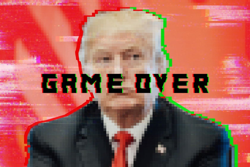 Trump’s video game summit is a farce.