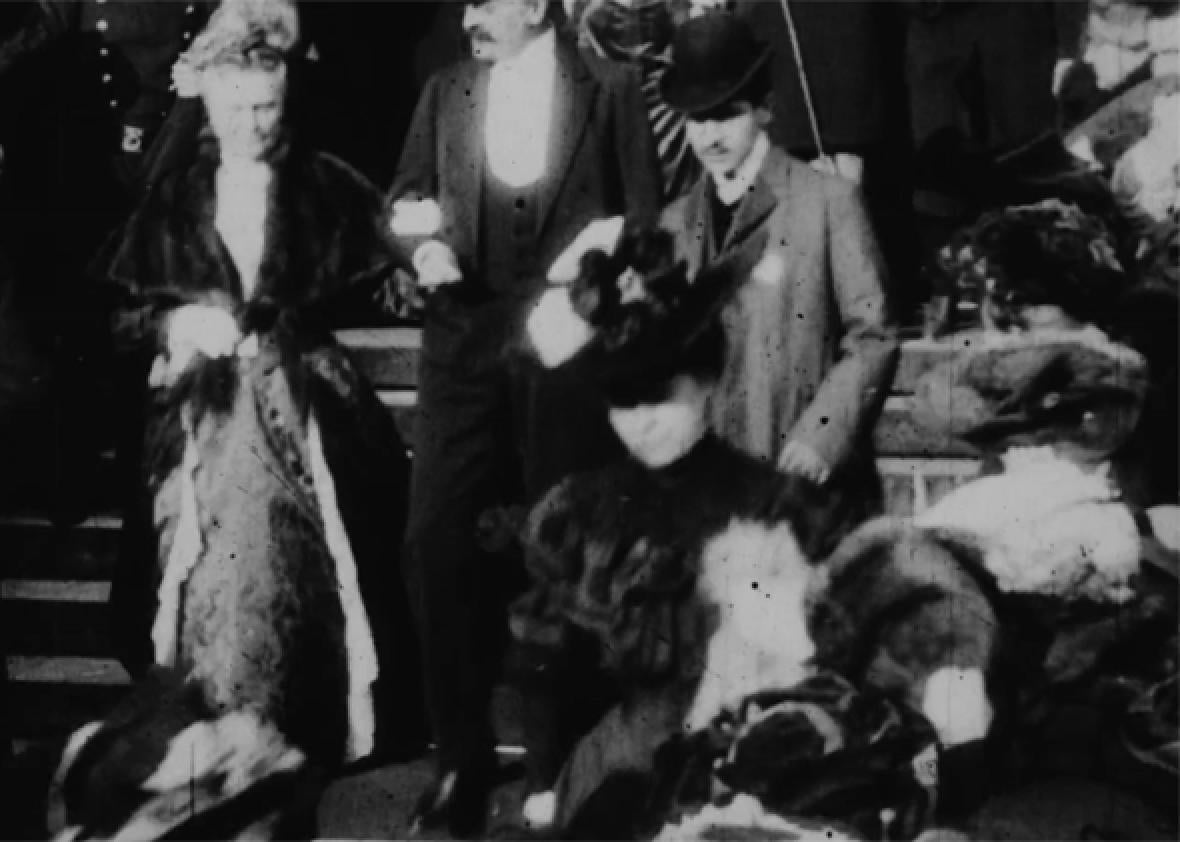 The first motion picture footage of Marcel Proust has surfaced.