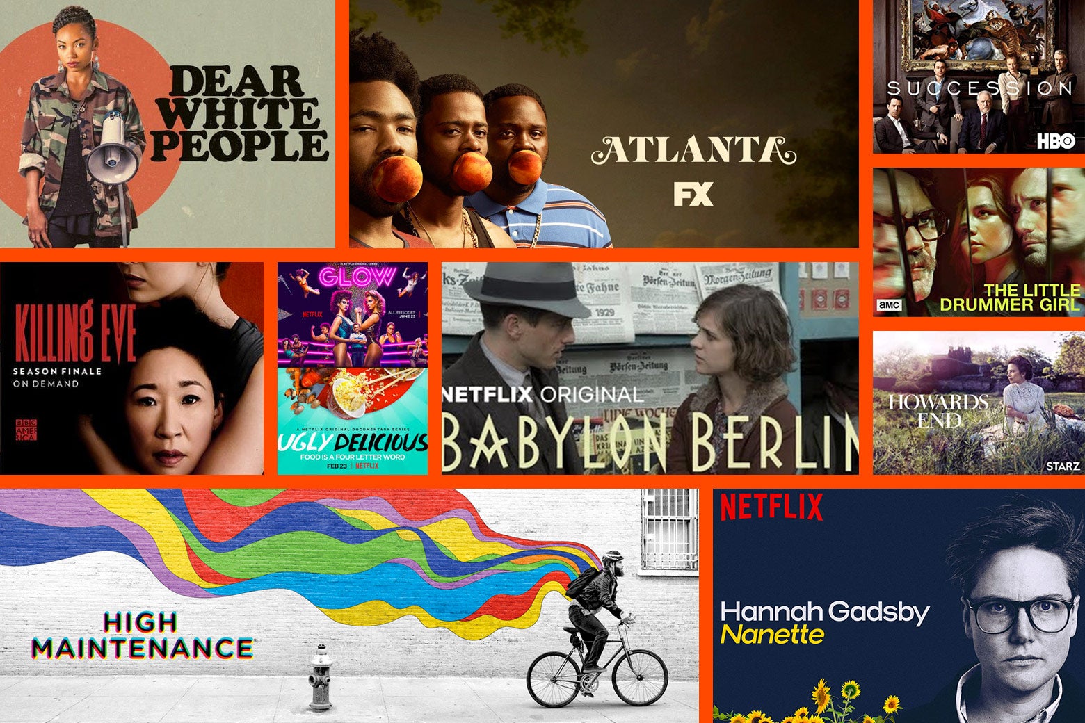 Top 10 TV shows of 2018.