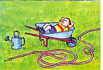 The art of the sulk.