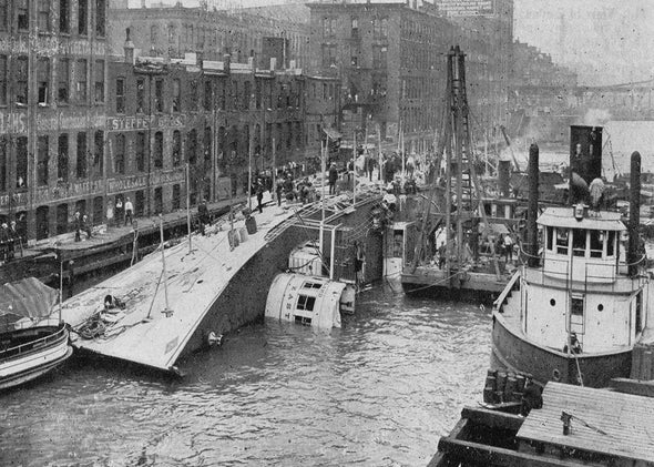 SS Eastland disaster footage: Lost images of famous Chicago shipwreck ...