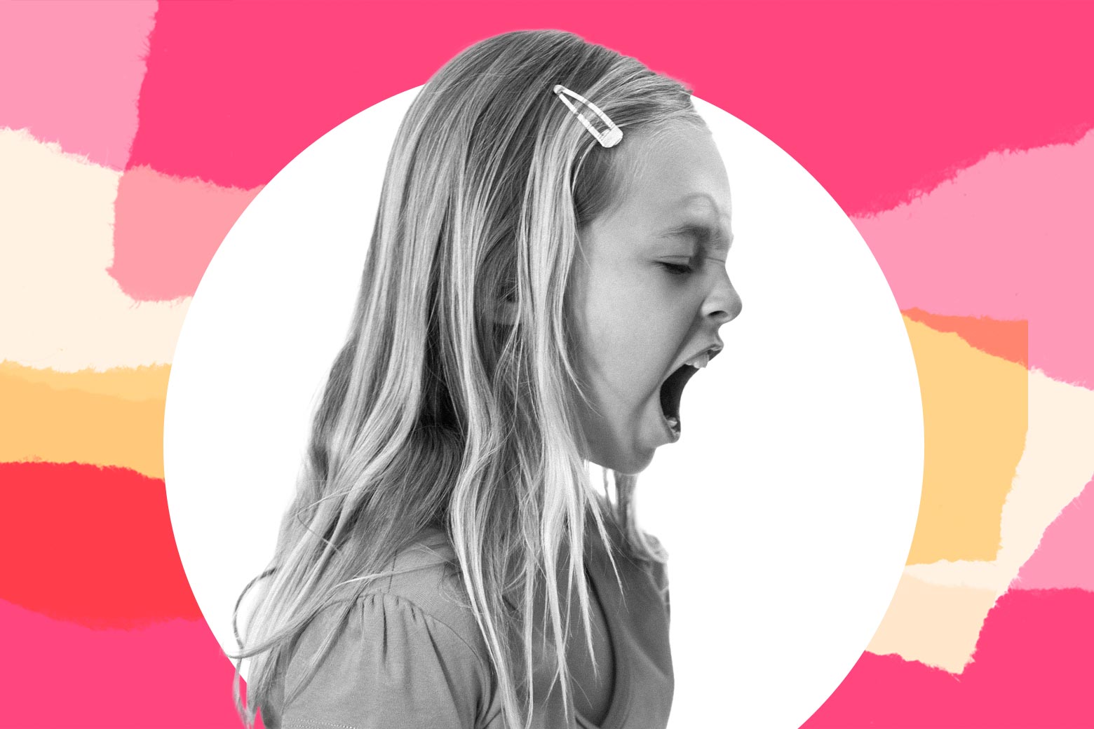 My daughter throws tantrums when it's meal-time