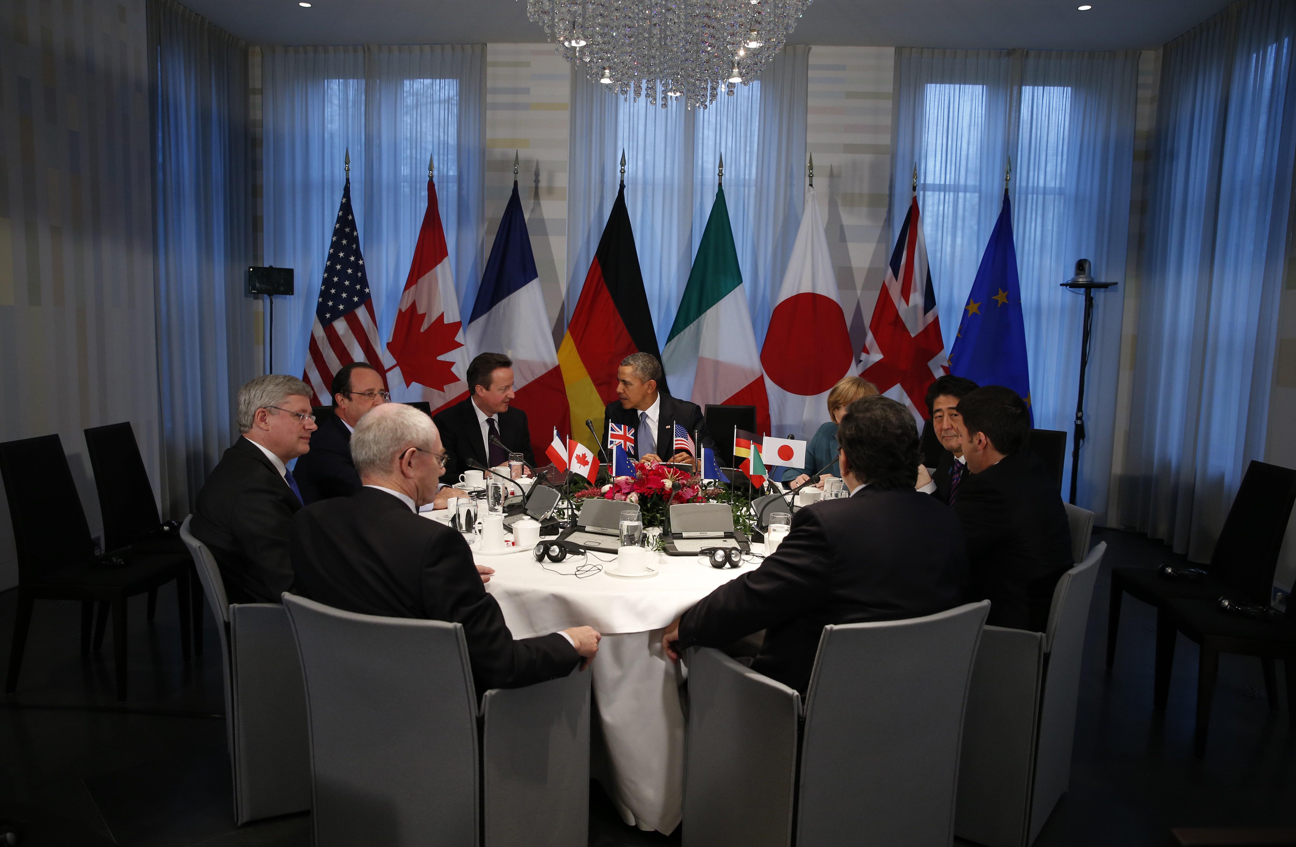 G8: Group of Seven will exclude Russia from this year's summit.