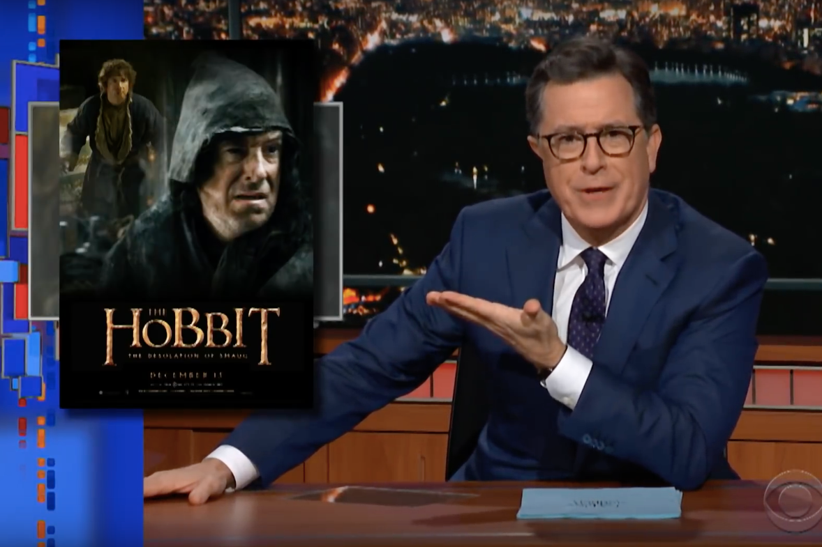 Stephen Colbert on Netflix's misleading movie posters (VIDEO).