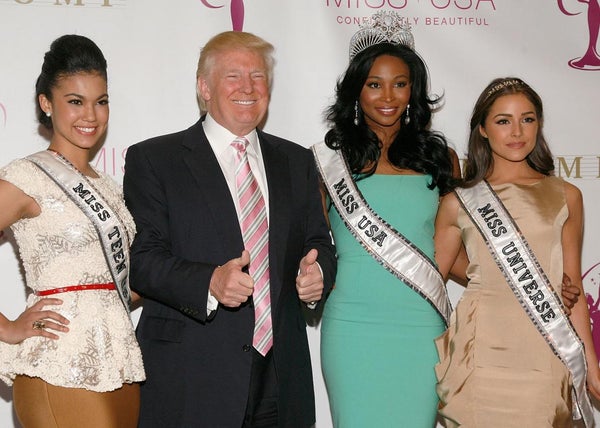 Donald Trump walked in on half-dressed teen girls in the dressing room ...