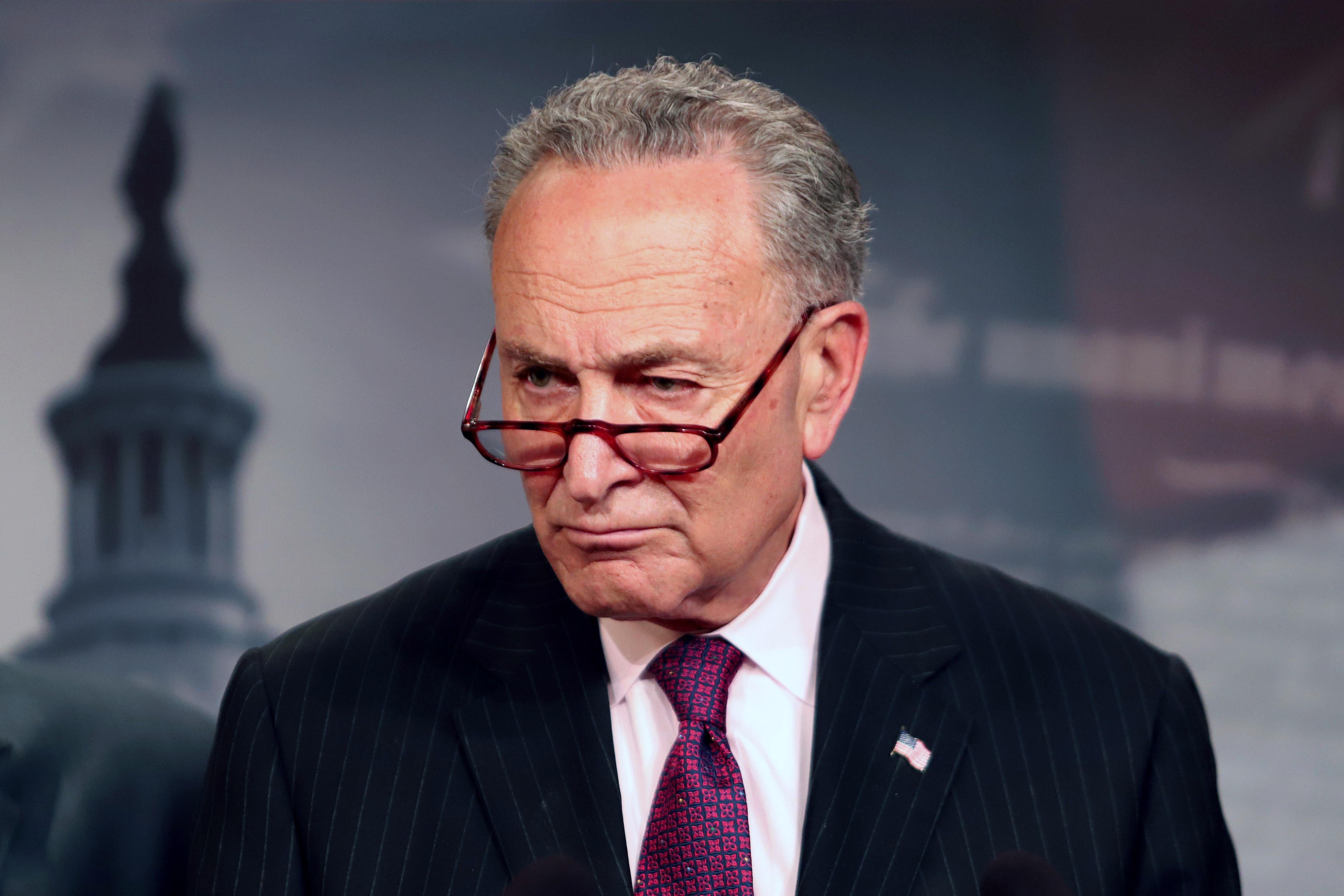 Chuck Schumer rejects Mitch McConnell's call for family separation ...
