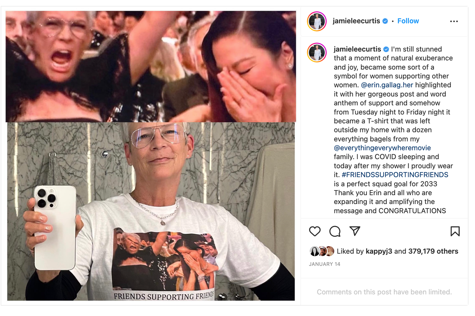 Jamie Lee Curtis Oscars season: The most delightfully unhinged nominee ...