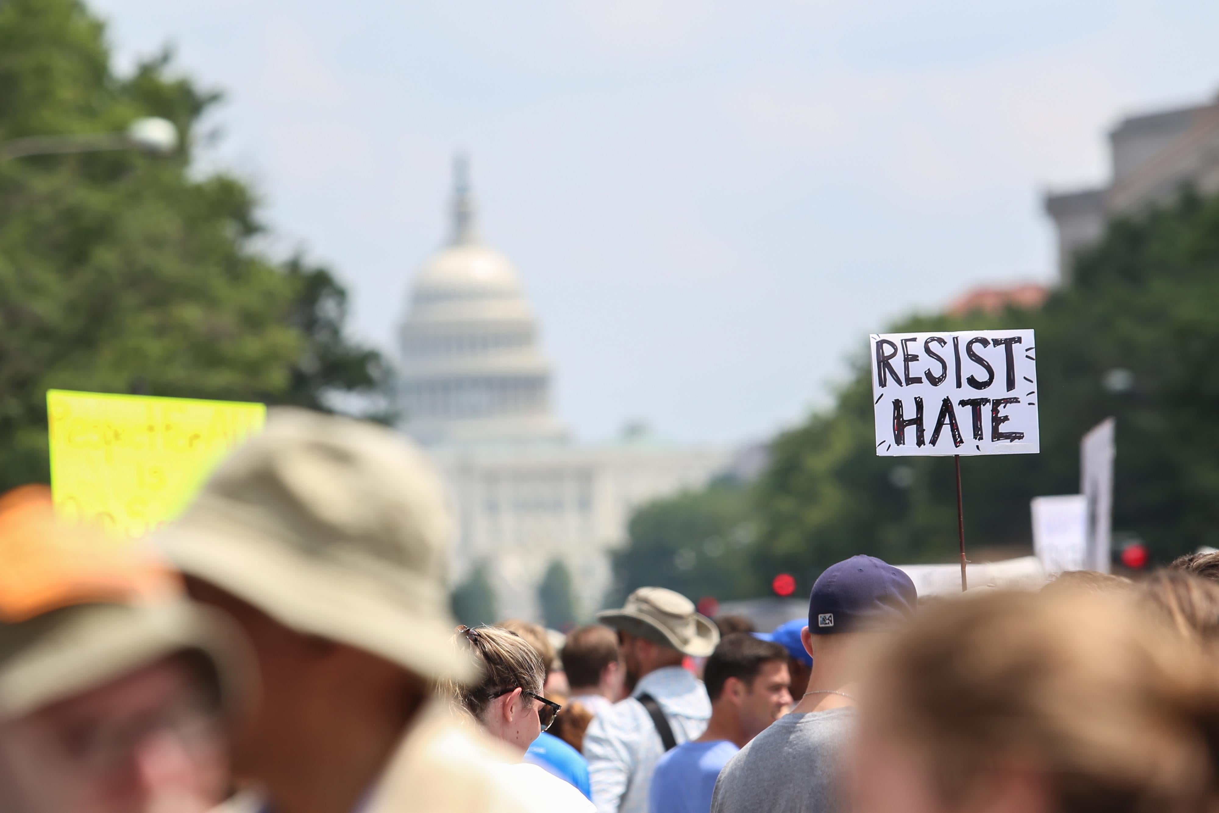 Unite the Right 2: The best signs from the counterprotest.