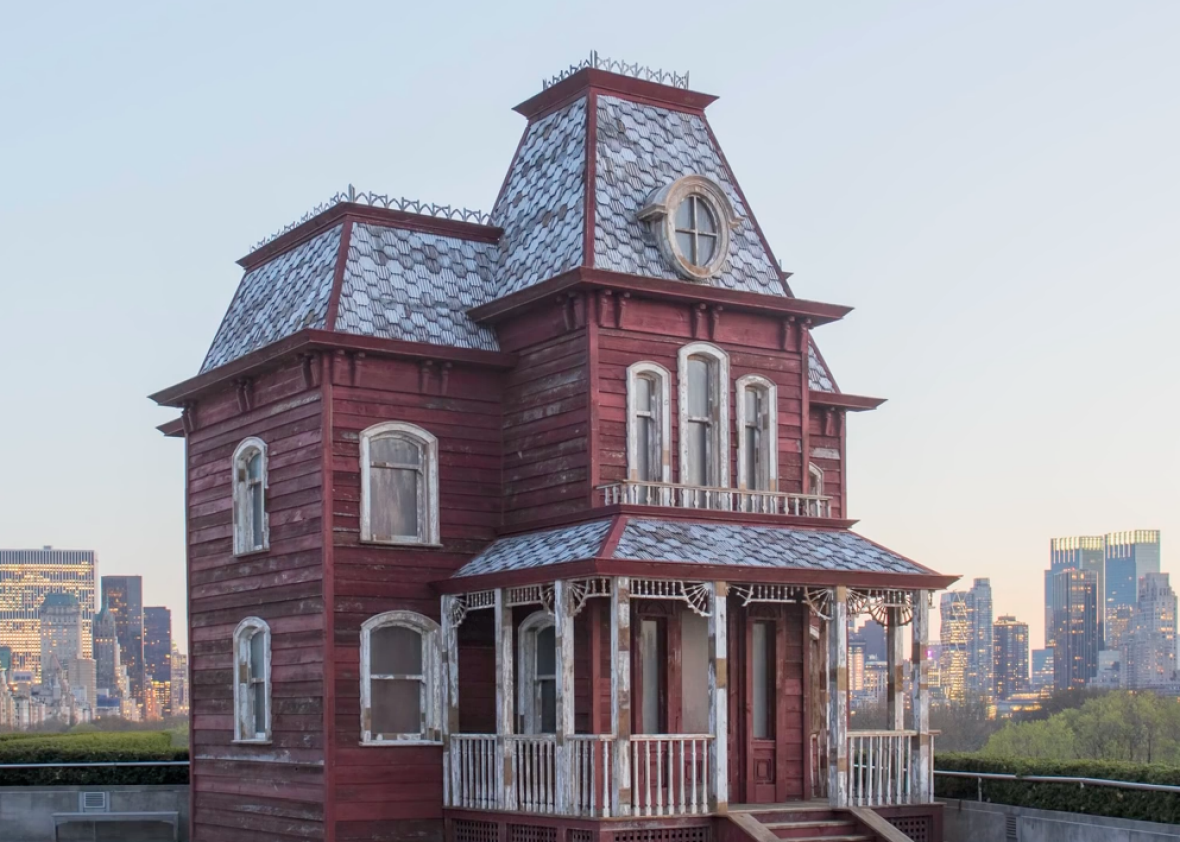 The house from Psycho in the a new exhibit at the Met