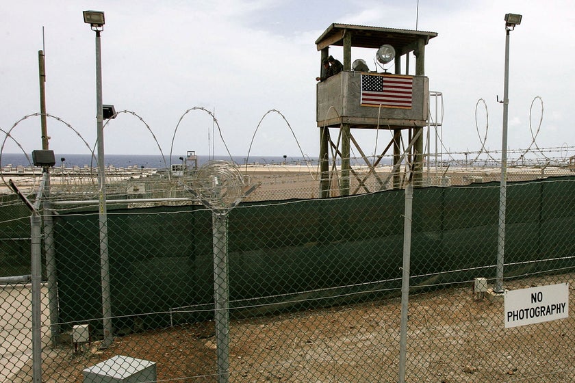 The surprise source of Donald Trump's Gitmo migrant detention plan.