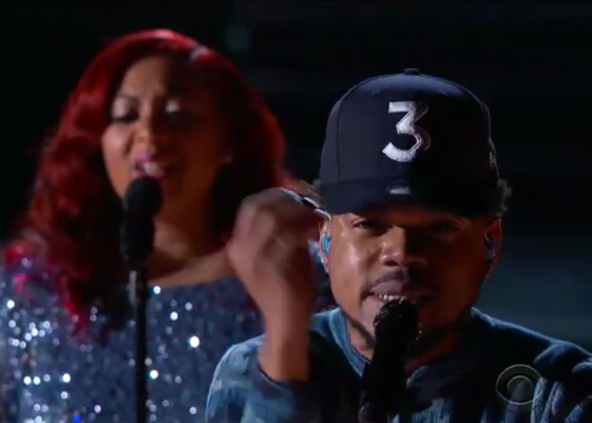 Chance the Rapper's took the Grammys to church with joyful performance ...