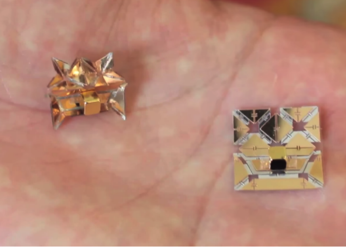 MIT debuts origami robot for future medical and industrial application ...