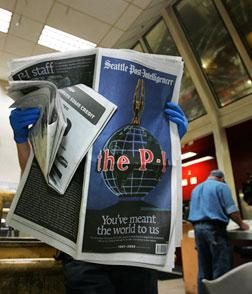 What happens to the archives of defunct newspapers?