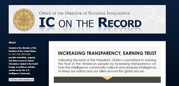 NSA published its first transparency report on Tumblr.