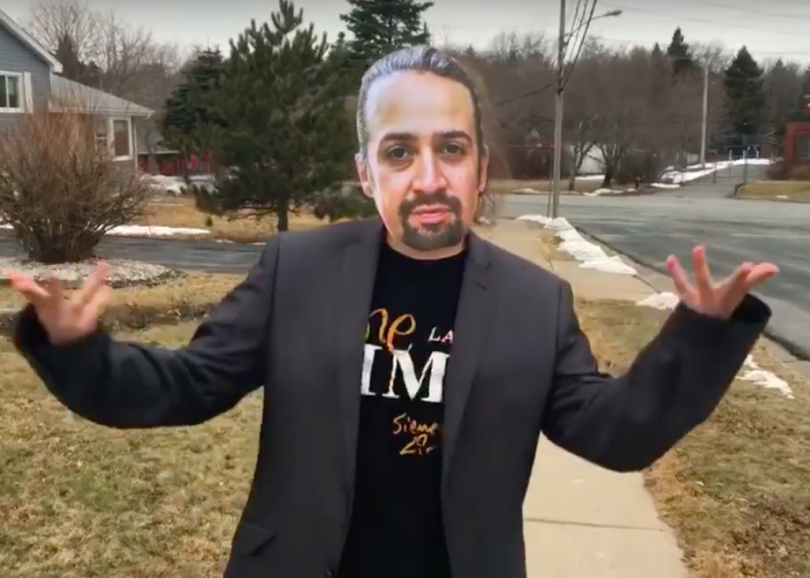 YouTube channel Spamilton uses Lin-Manuel Miranda masks to act out ...