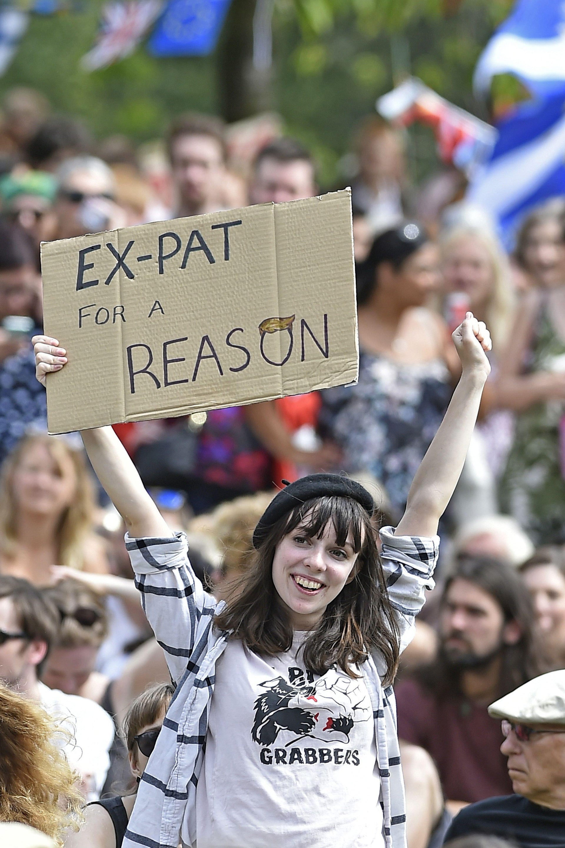 The best signs from the anti-Trump protests in Scotland.