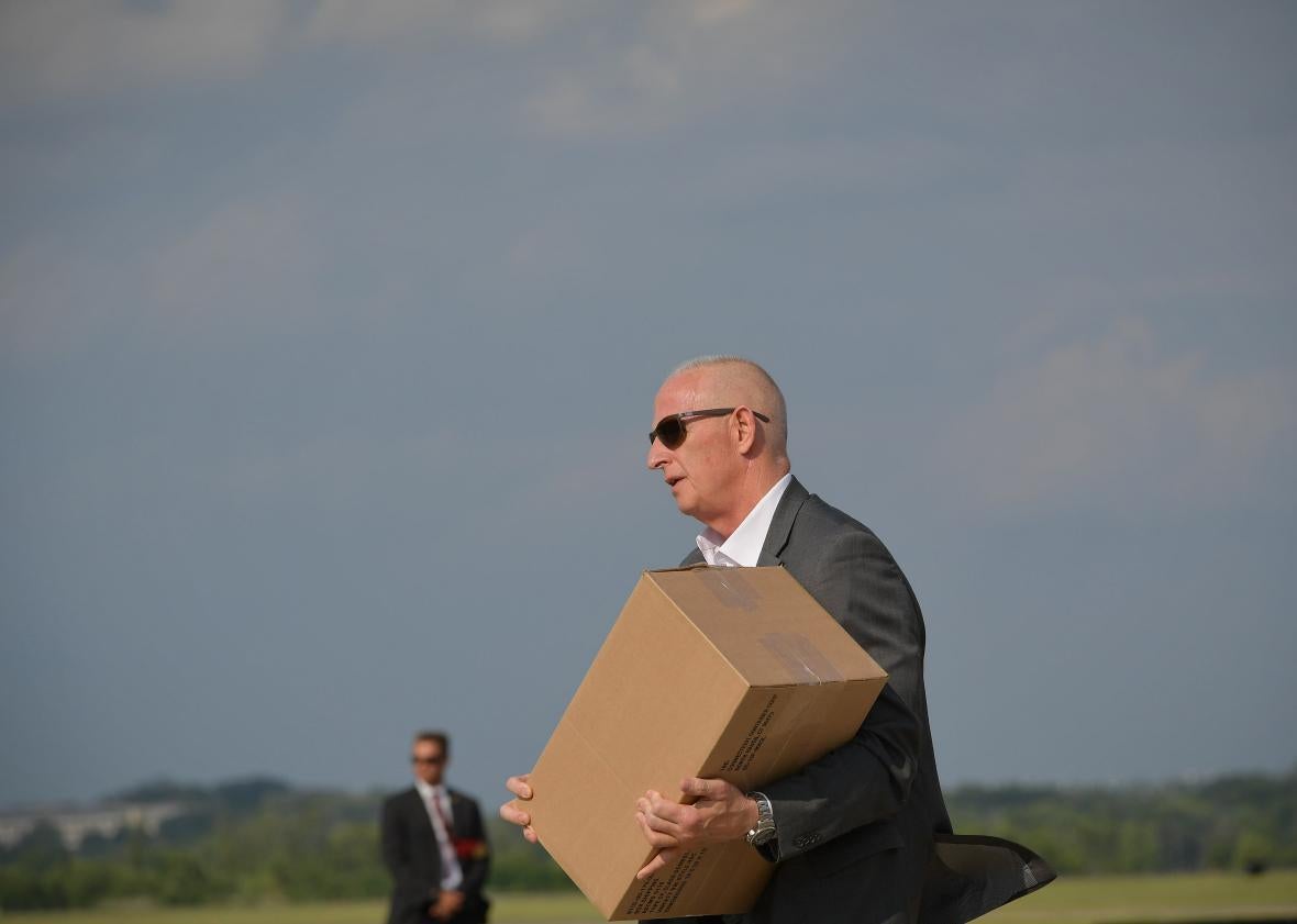 Even Trump’s longtime bodyguard, Keith Schiller, is leaving him.