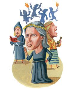 Why Halloween can be an organizational nightmare for pagans.