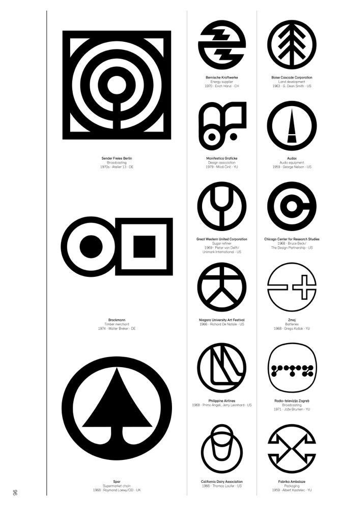 Logo Modernism is a brilliant catalog of corporate trademarks from 1940 ...