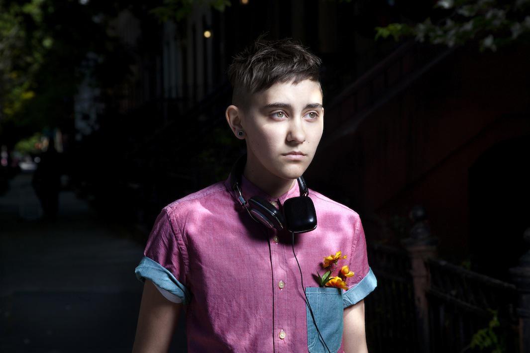 M. Sharkey photographs of queer youths on display at the Stonewall ...