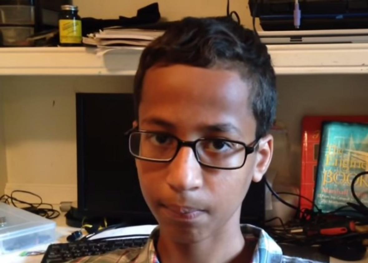 Ahmed Mohamed arrested for making clock in Irving, Texas: Teenager's ...