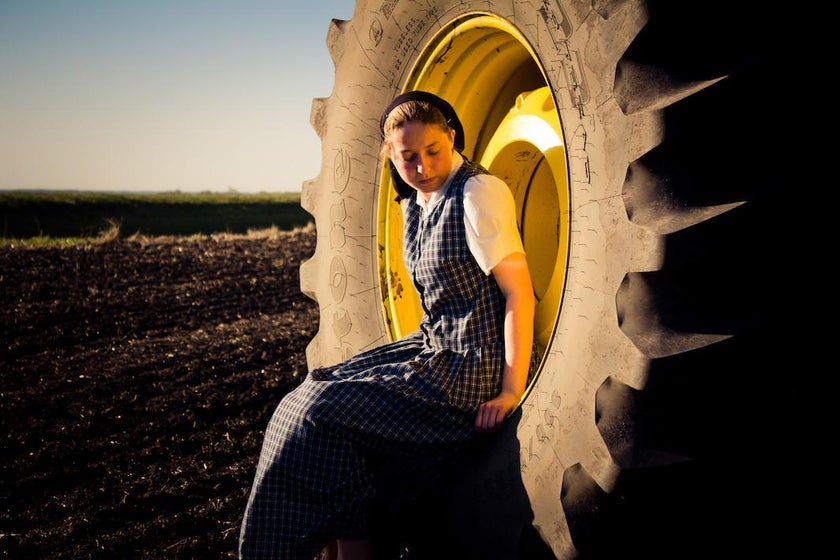 Kelly Hofer photographs a Manitoba Hutterite colony in his book, Hutterite.