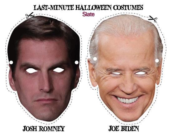 Josh Romney face, Joe Biden laughing: Print out this Halloween’s best ...