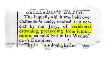 James Callender, the attack dog who took aim at Alexander Hamilton and ...