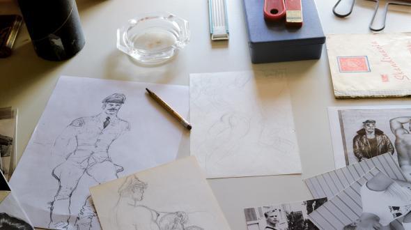 Tom of Finland’s art and home are explored in Tom House.