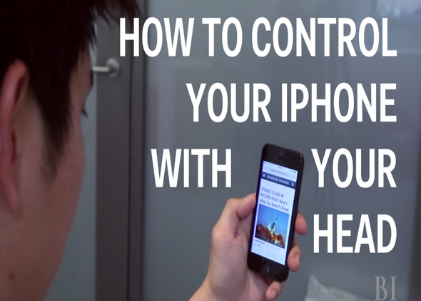 Control iPhone with your head: How to set up head-tilt controls (VIDEO).