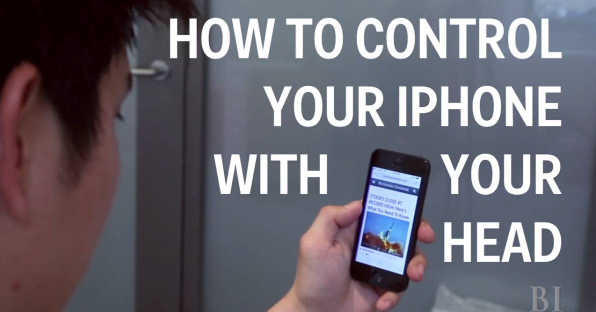 Control iPhone with your head: How to set up head-tilt controls (VIDEO).