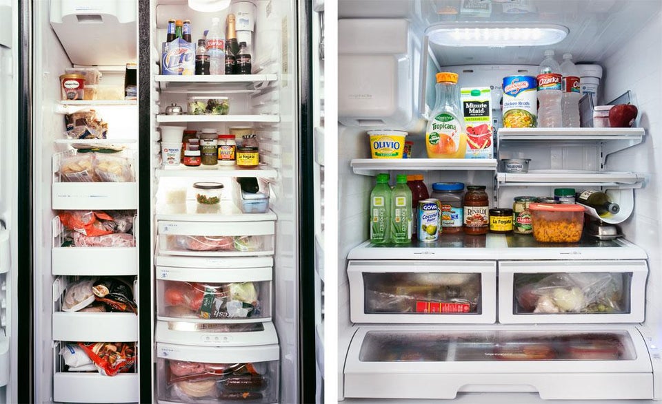 Mark Menjivar photographs inside people’s refrigerators for his series ...