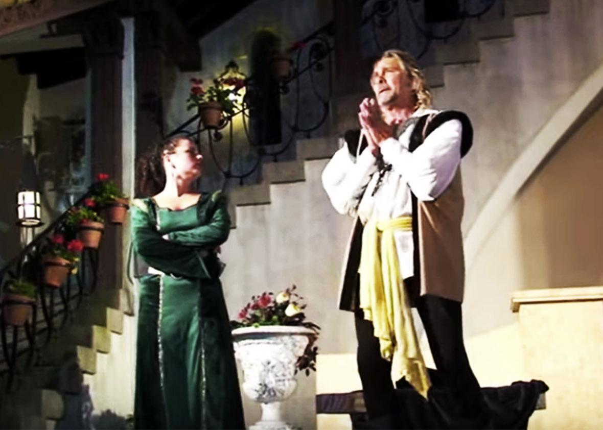 Analyzing Taming of the Shrew for the use of strong language.