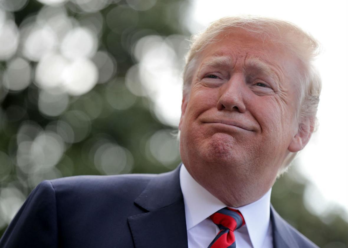 President Trump’s uncertainty principle.