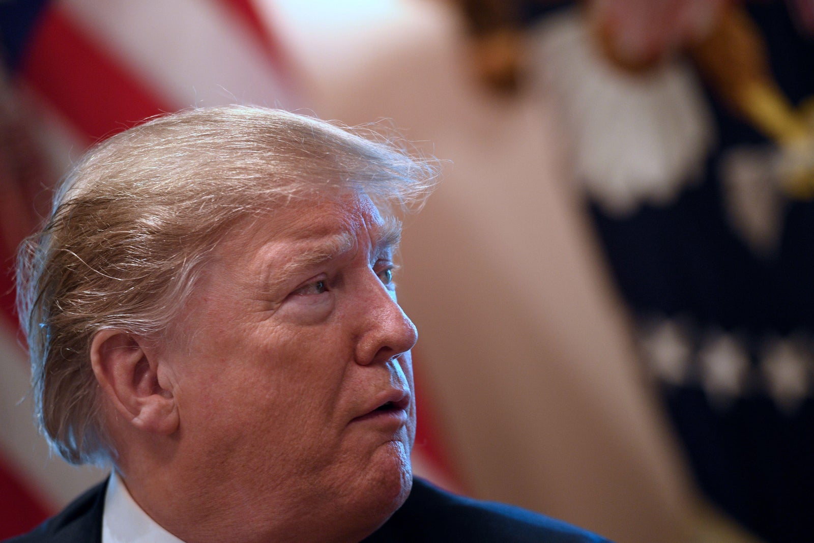 White House says Trump’s tan is the result of “good genes.”