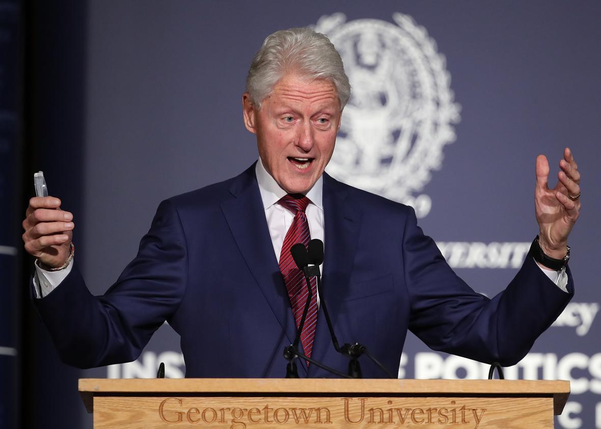 It's astonishing that it took this long for the Bill Clinton moment of ...