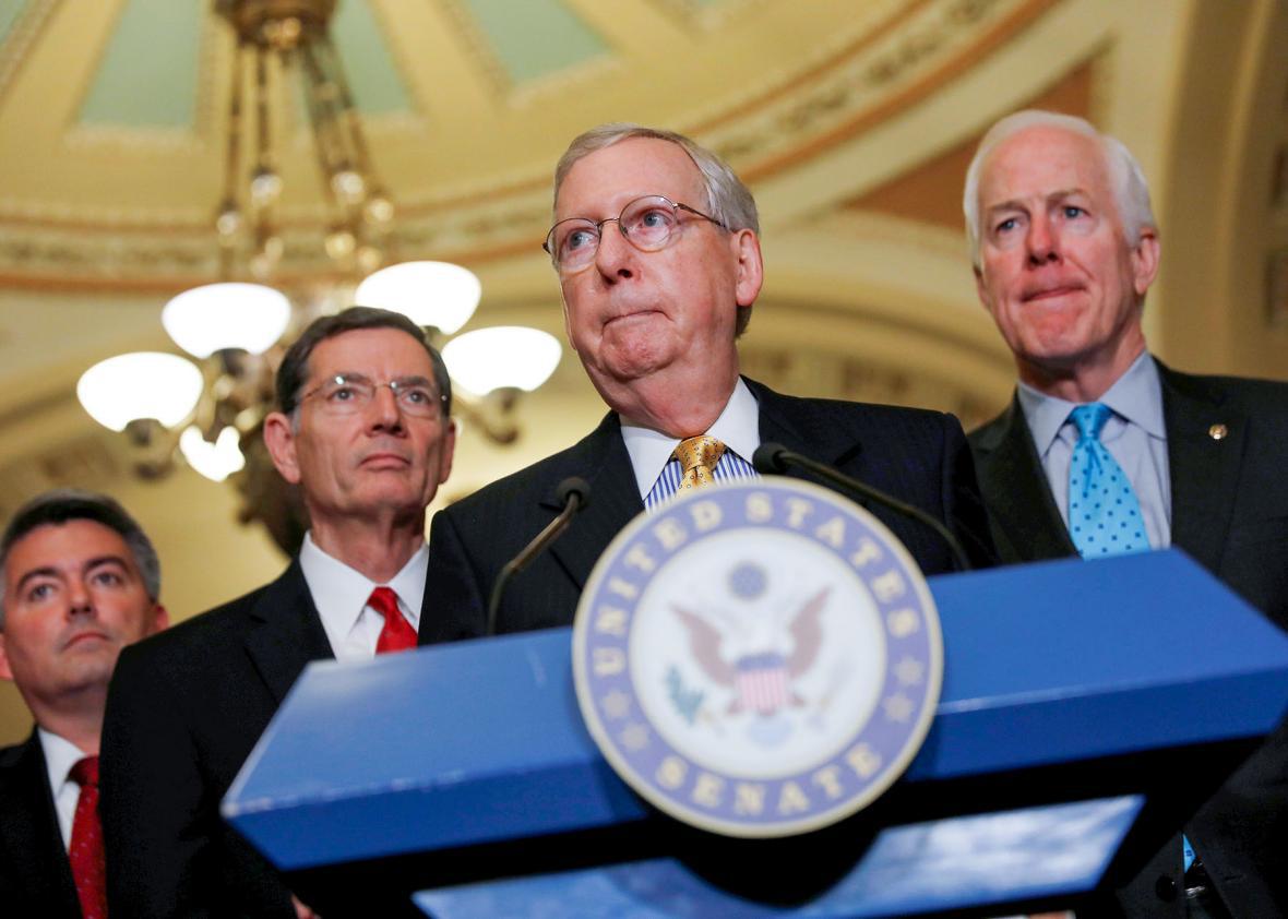 Why would moderate Republicans vote for such a harsh bill?